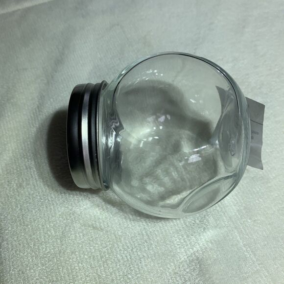 Unbranded | Kitchen | 3 Mini Glass Mason Jars Slanted Cookie Jar Candy ...